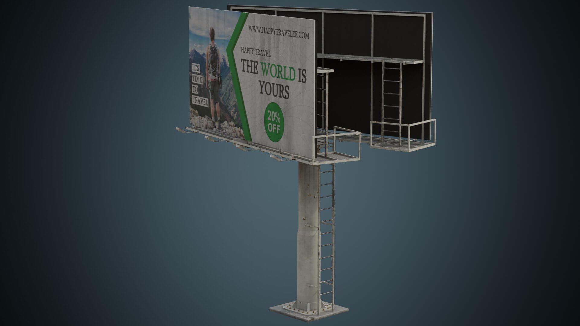Billboard 2C - 3D Model by weeray