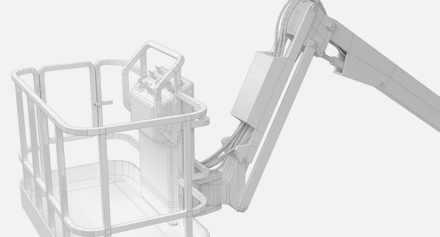 Boom Lift - 3D Model by weeray