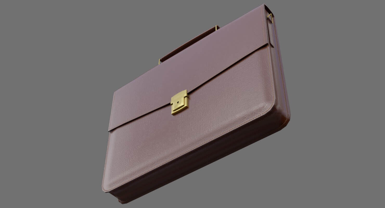 Briefcase - 3D Model by weeray