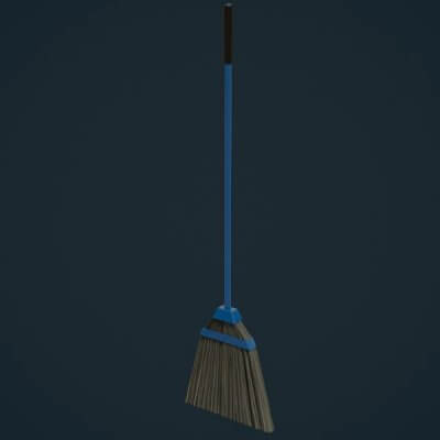 Broom 1A - 3D Model by weeray