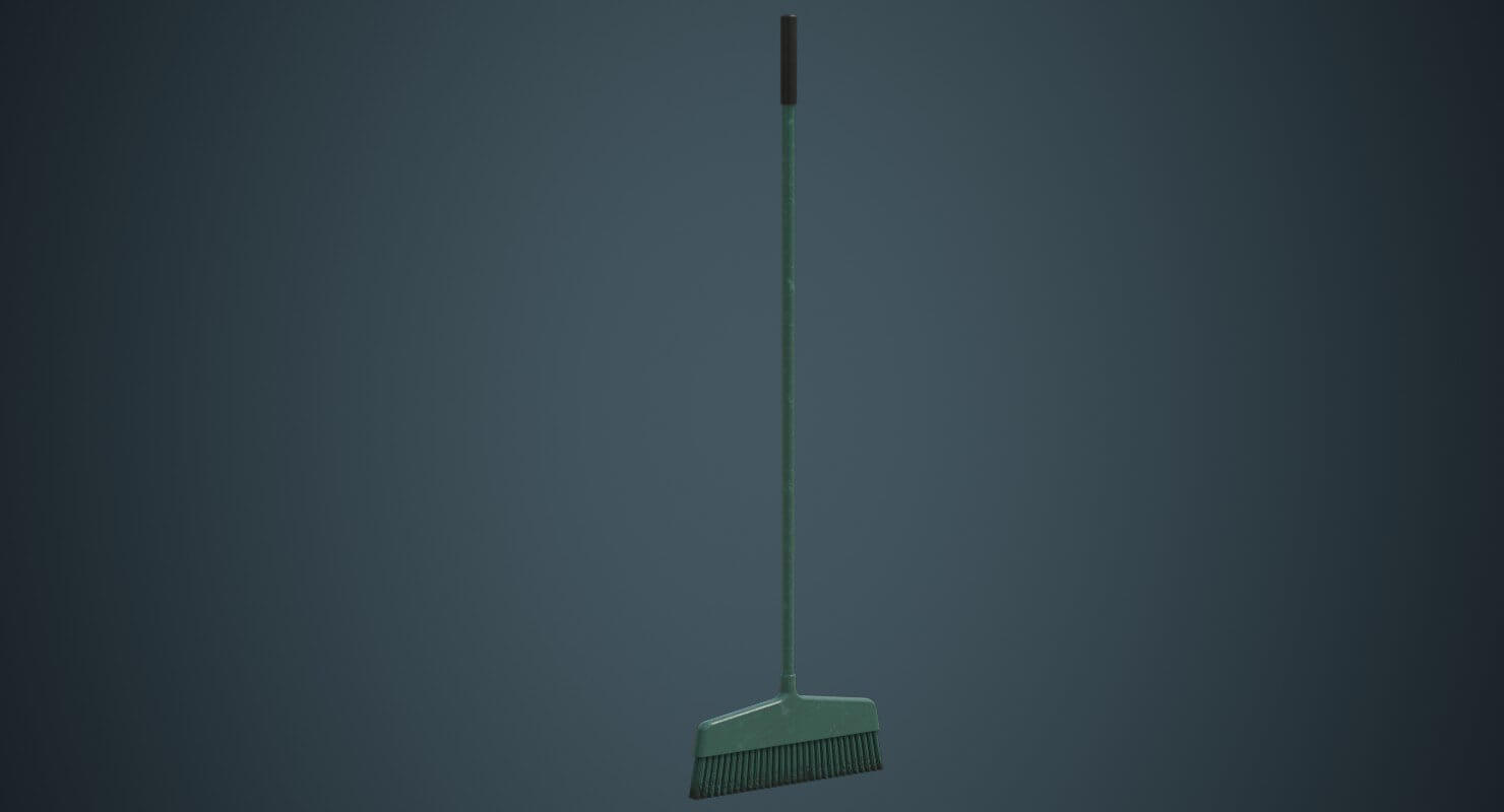 Broom 2B - 3D Model by weeray
