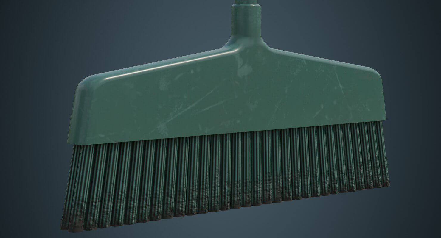 Broom 2B - 3D Model by weeray