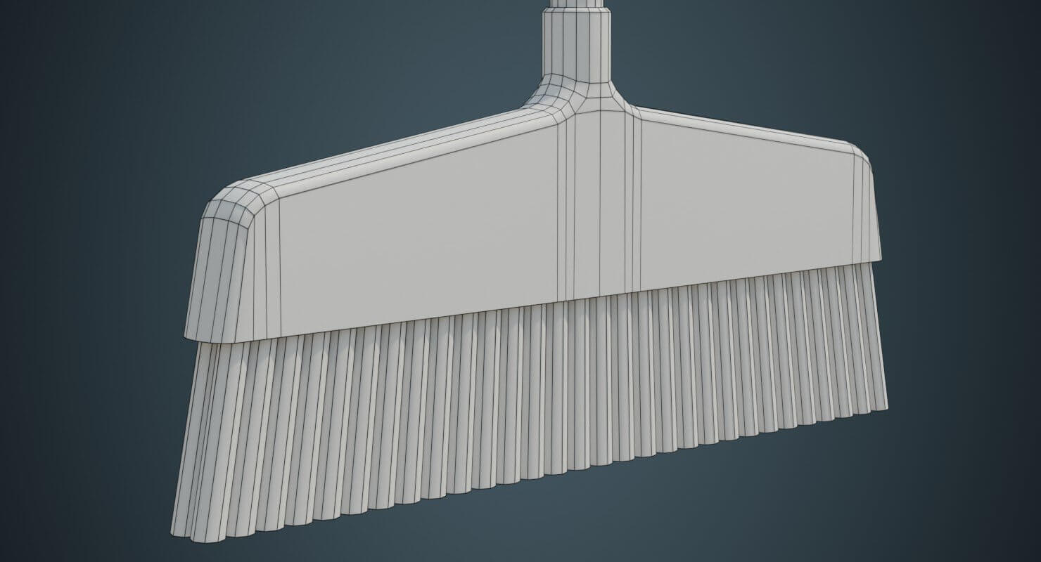 Broom 2B - 3D Model by weeray