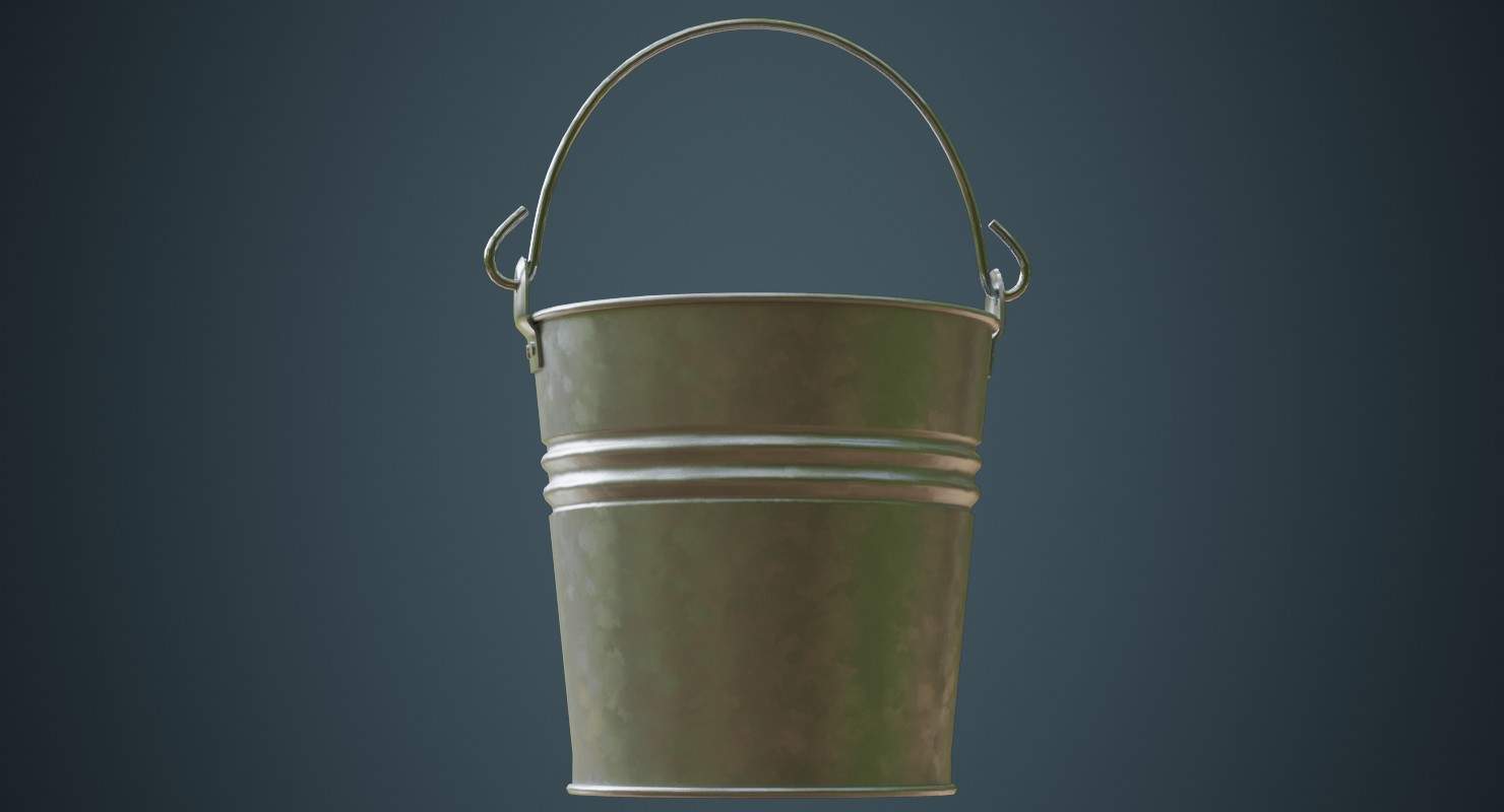 Bucket 1A - 3D Model by weeray