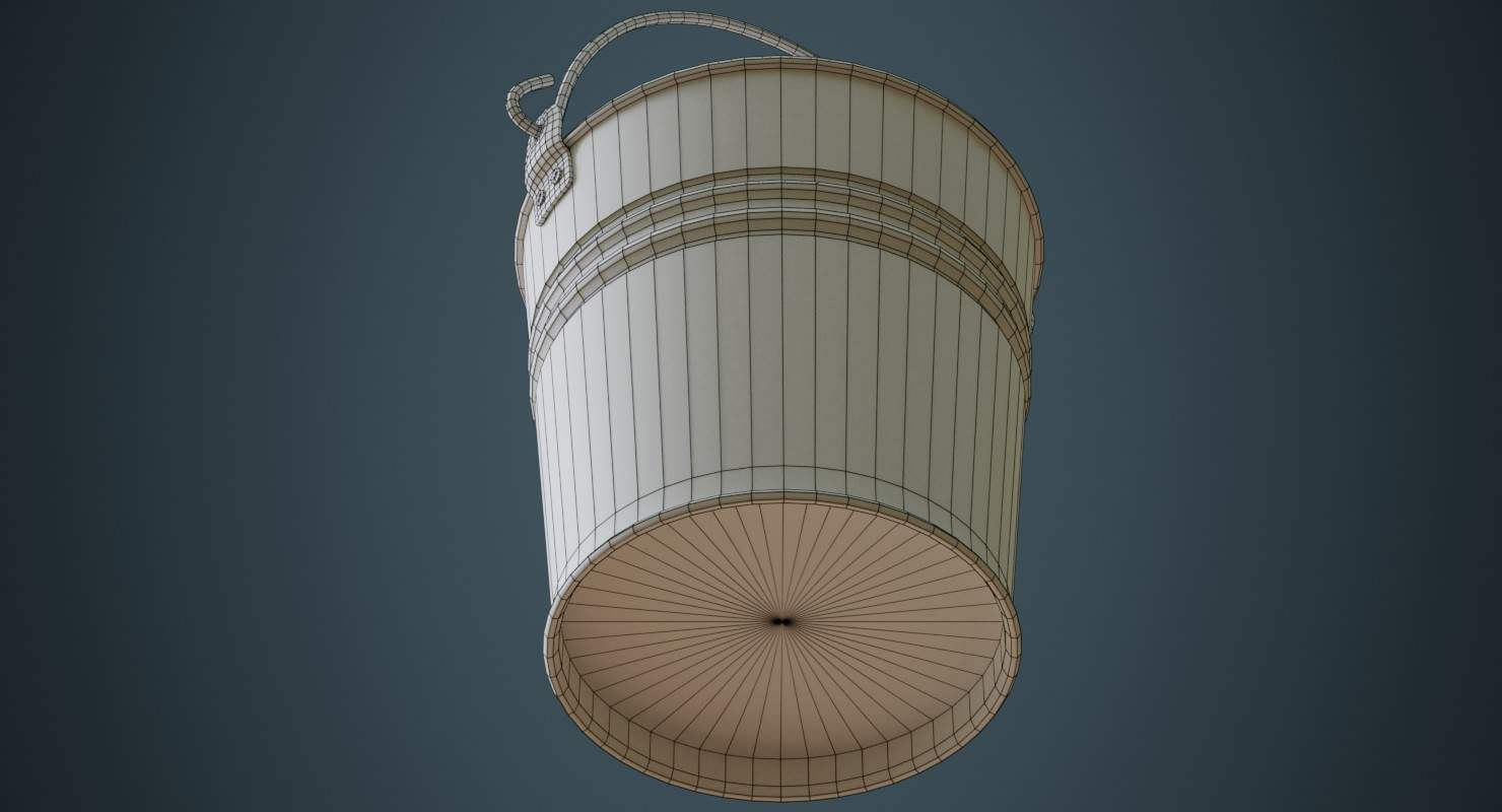 Bucket 1A - 3D Model by weeray
