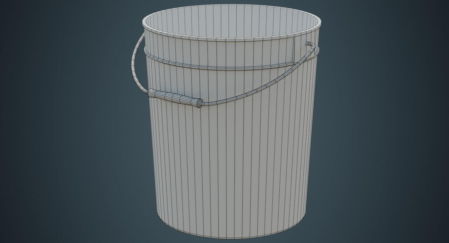 Bucket 2B - 3D Model by weeray
