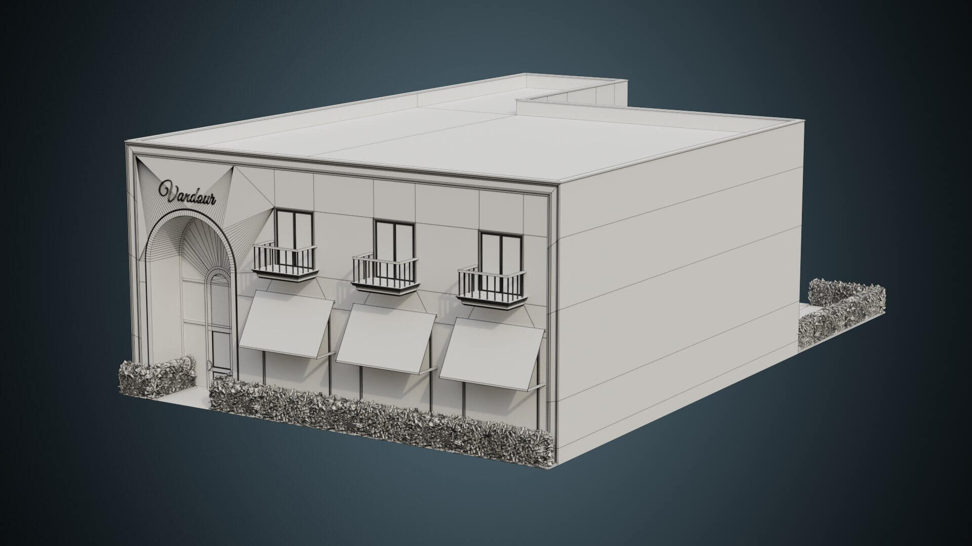 Building 10A - 3D Model by weeray