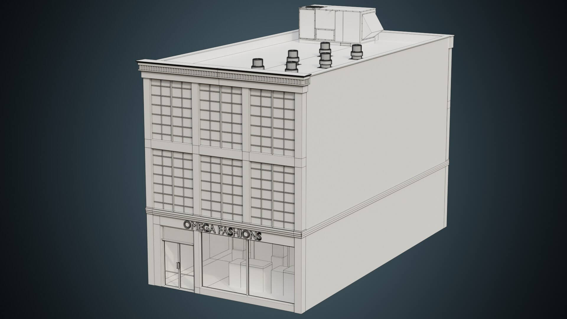 Building 19 - 3D Model by weeray