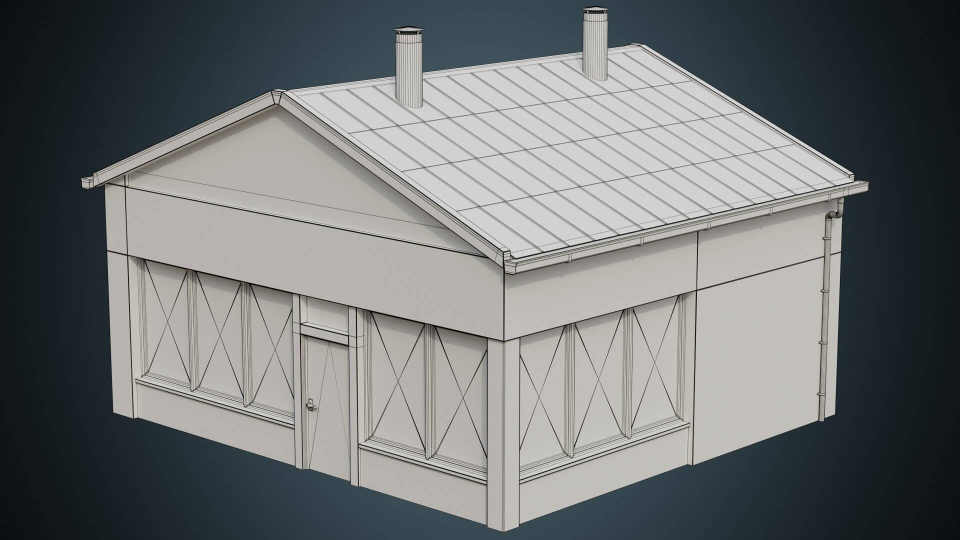 Building 1B - 3D Model by weeray