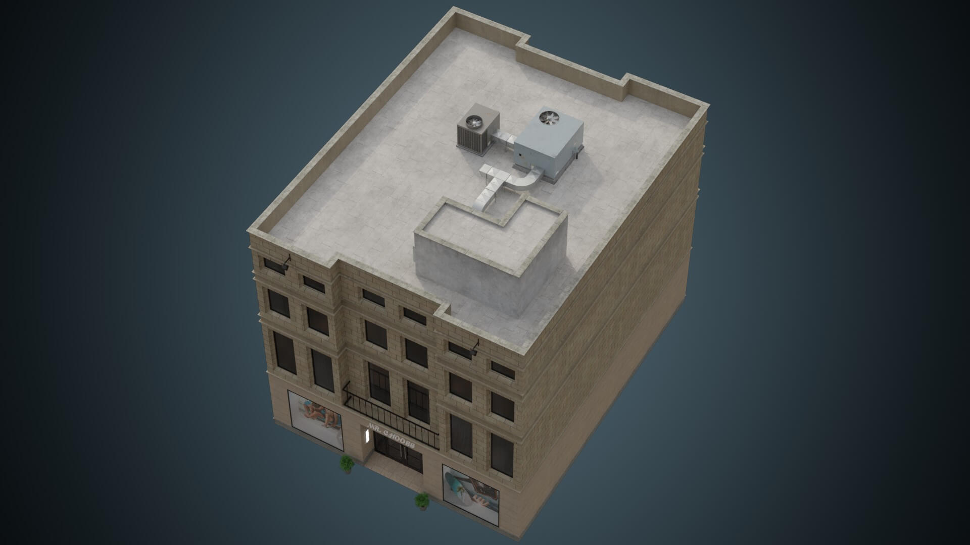Building 23 - 3D Model by weeray