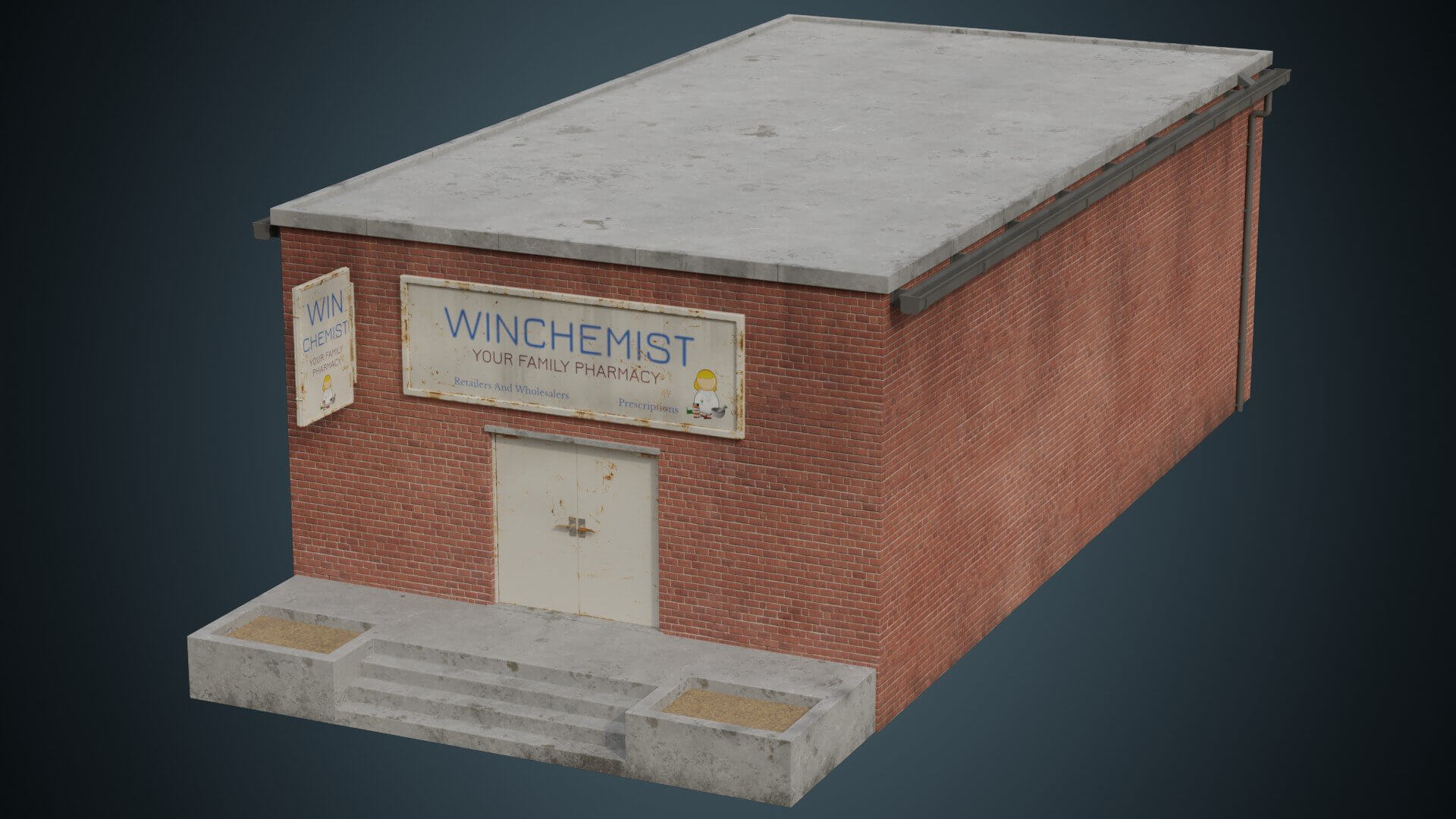 Building 3B - 3D Model by weeray