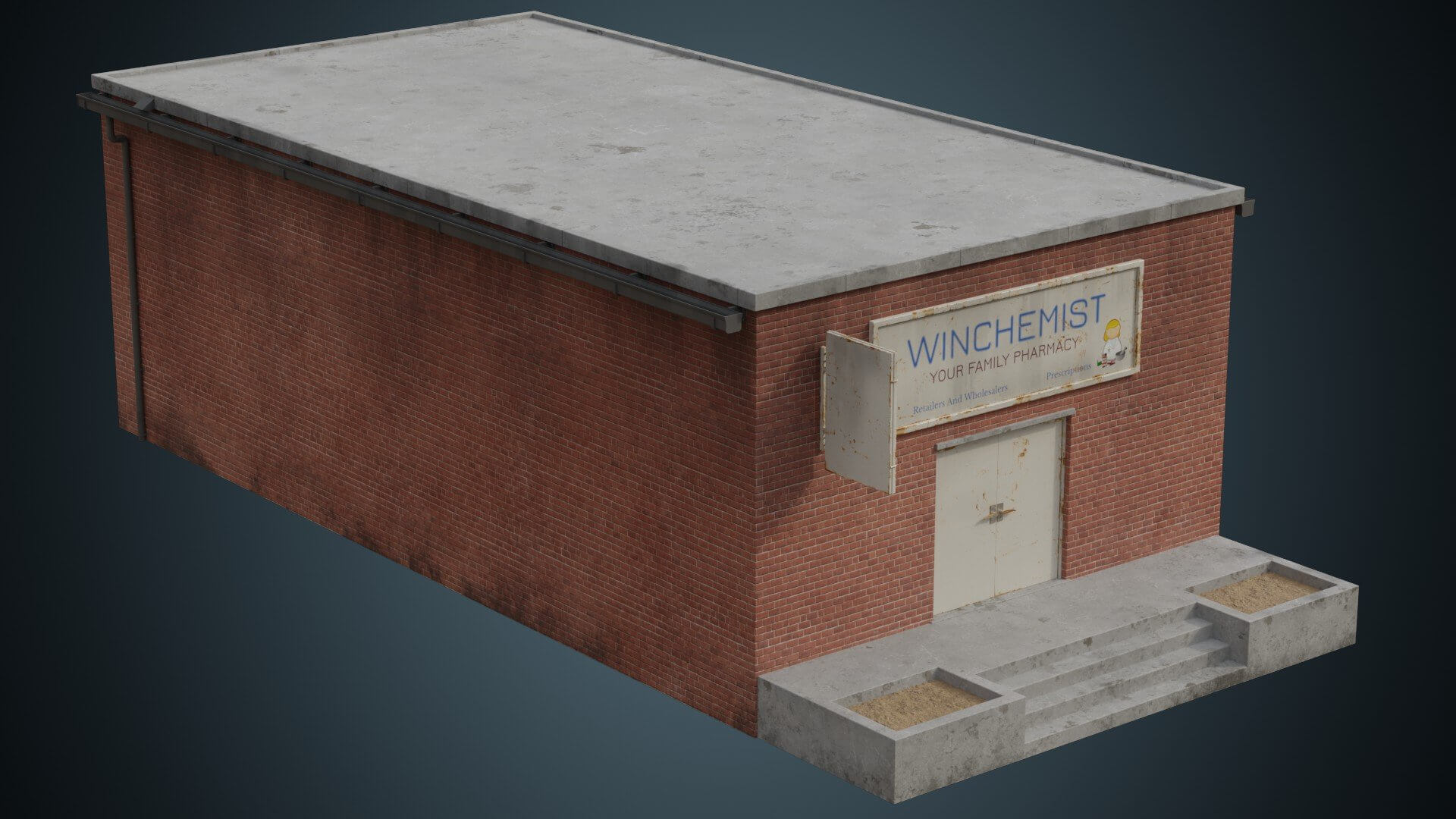 Building 3B - 3D Model by weeray
