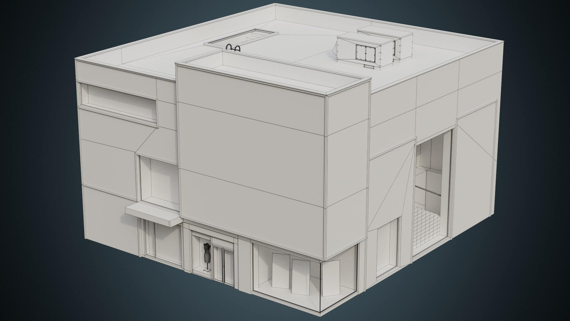 Building 5B - 3D Model by weeray