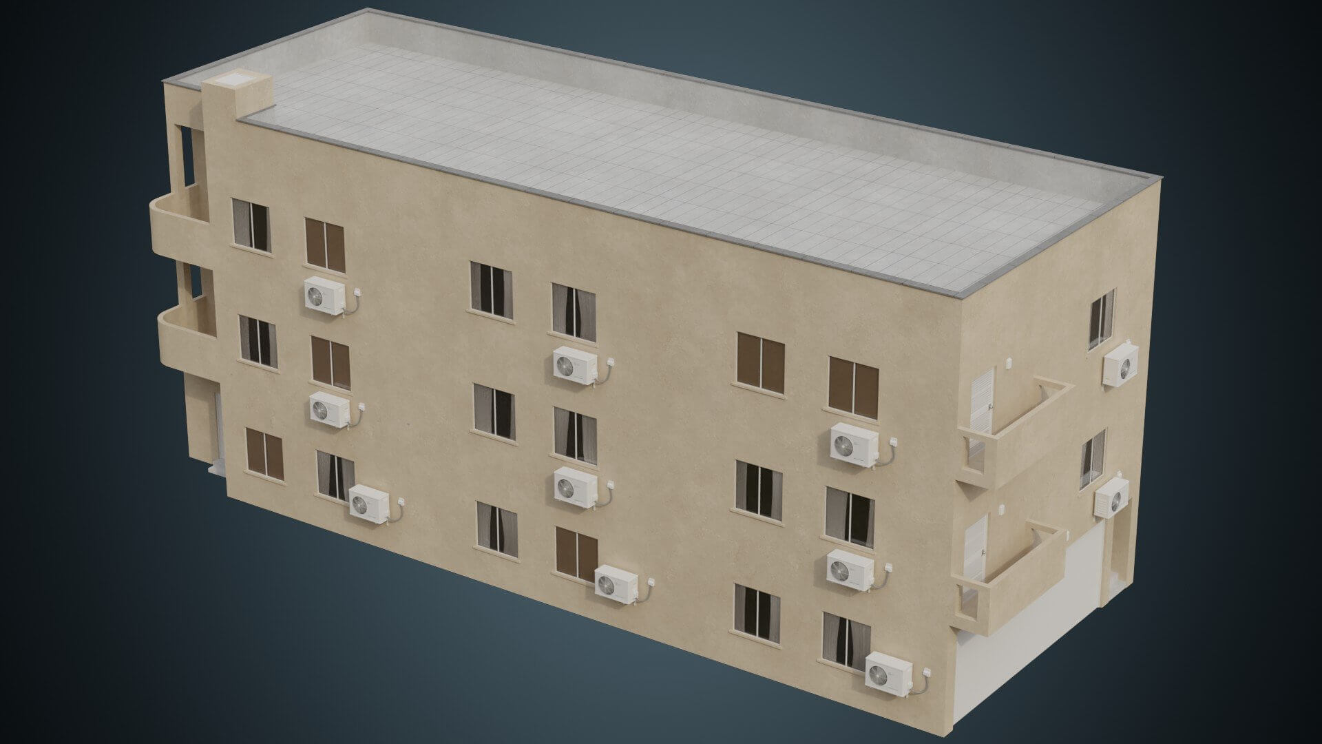 Building 6A - 3D Model by weeray