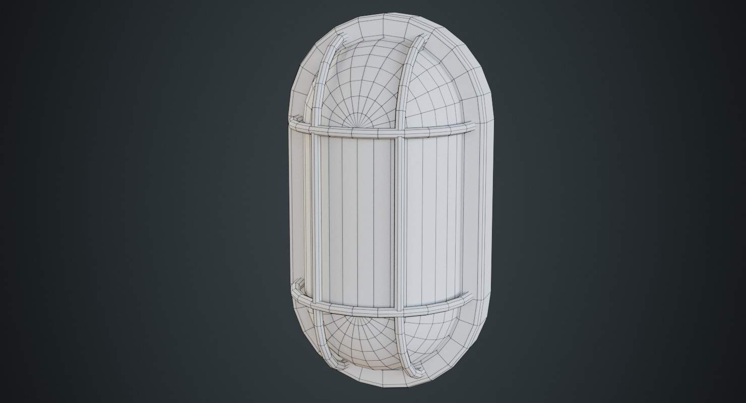 Bulkhead Light 1C - 3D Model by weeray