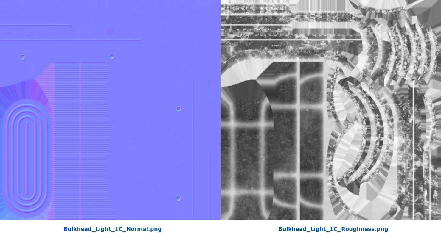 Bulkhead Light 1C - 3D Model by weeray