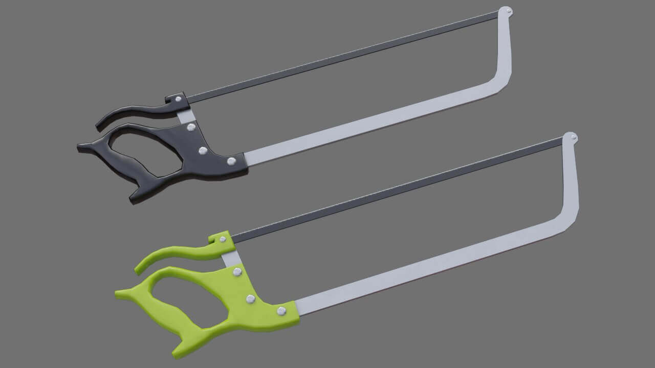 Hacksaw - 3D Model by weeray