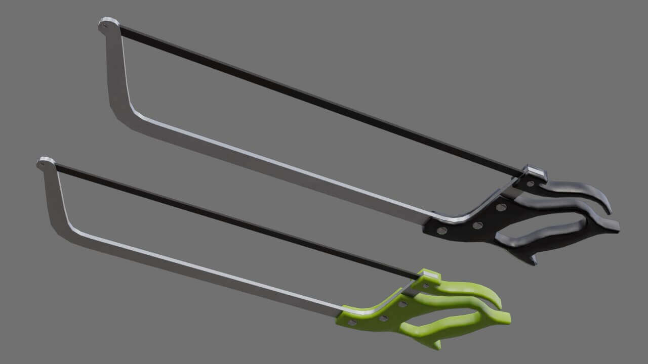 Hacksaw - 3D Model by weeray