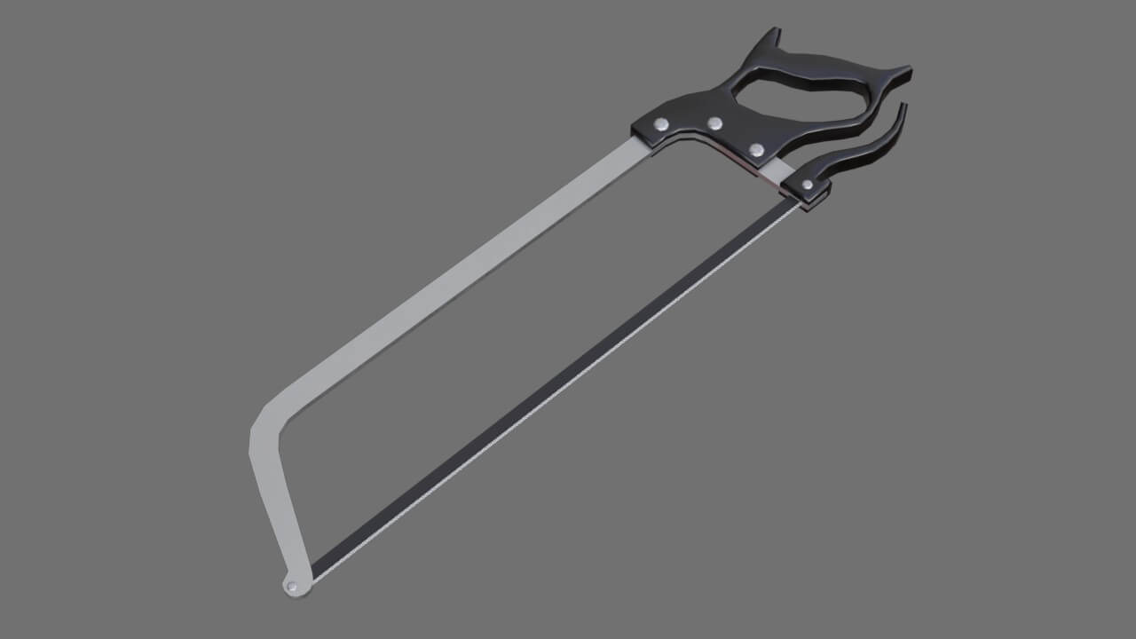 Hacksaw - 3D Model by weeray
