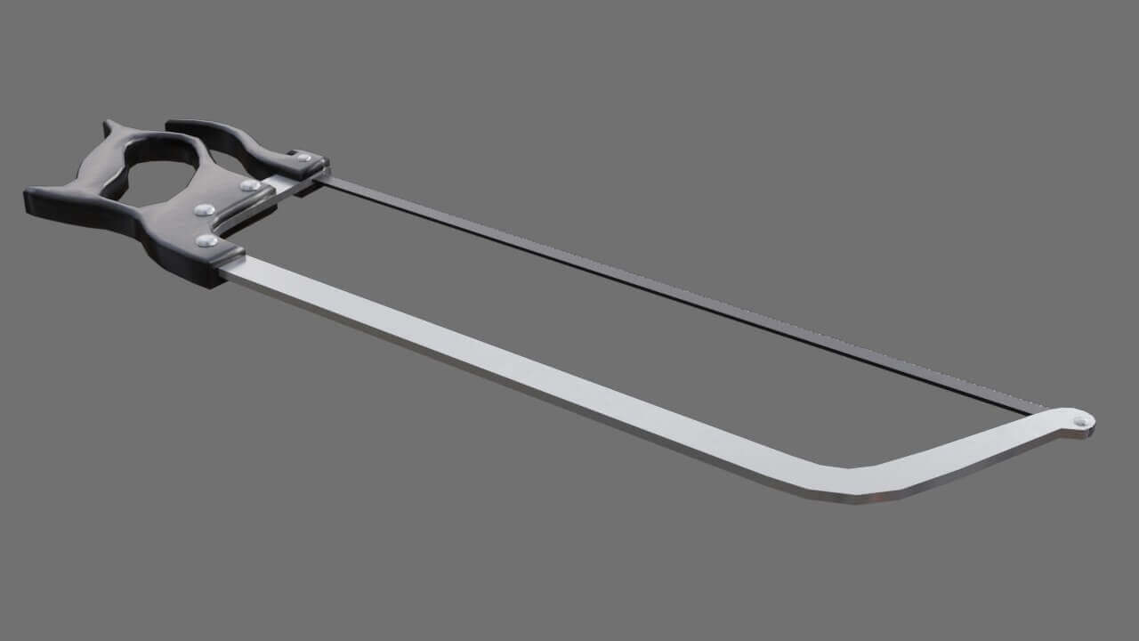 Hacksaw - 3D Model by weeray