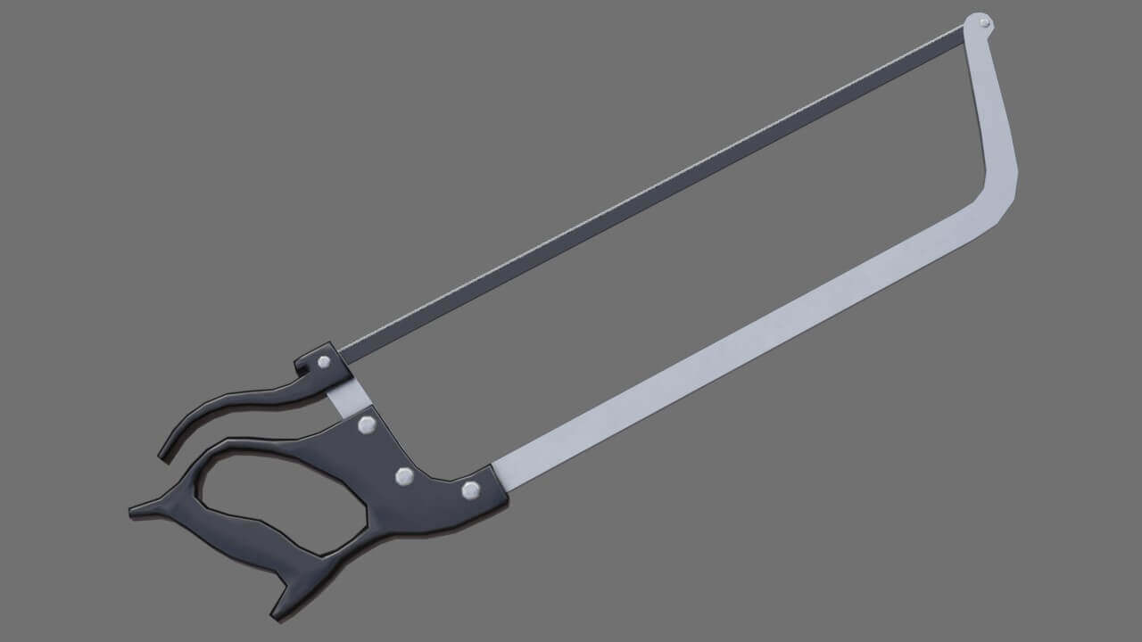 Hacksaw - 3D Model by weeray