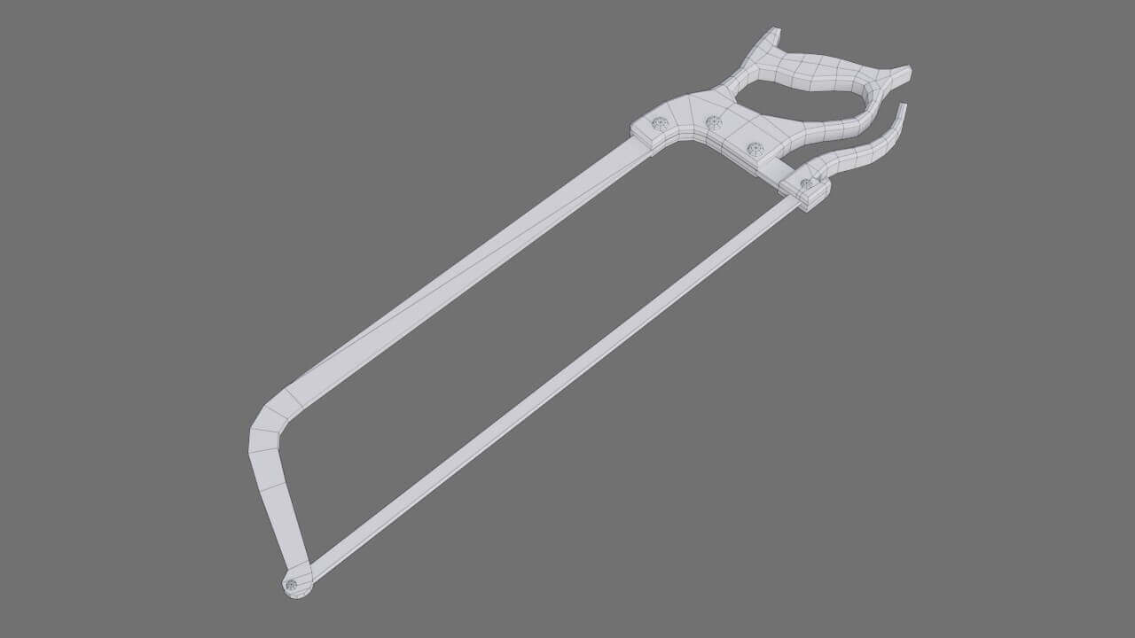 Hacksaw - 3D Model by weeray