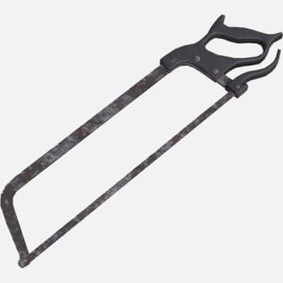 Hacksaw (old) - 3D Model by weeray