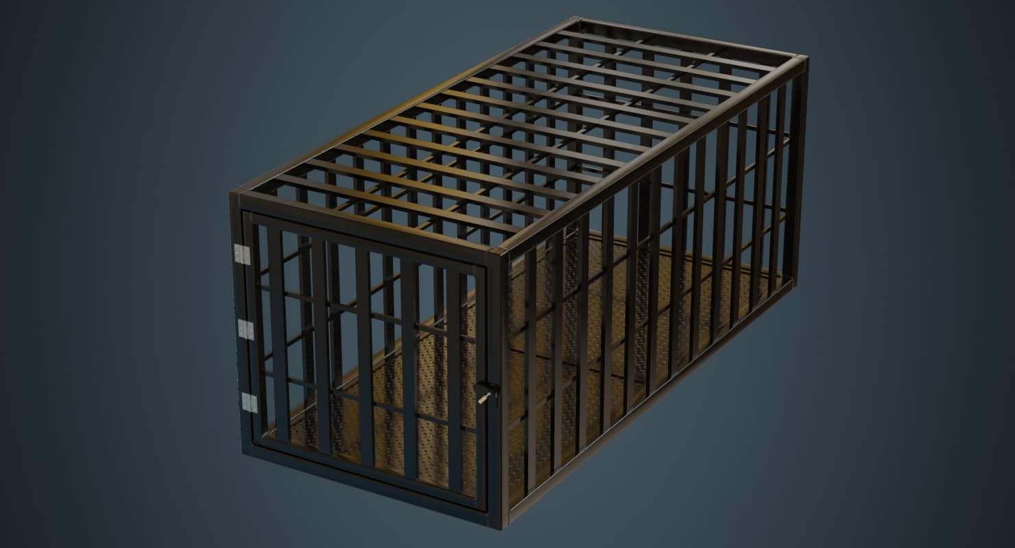 Cage 1A - 3D Model by weeray