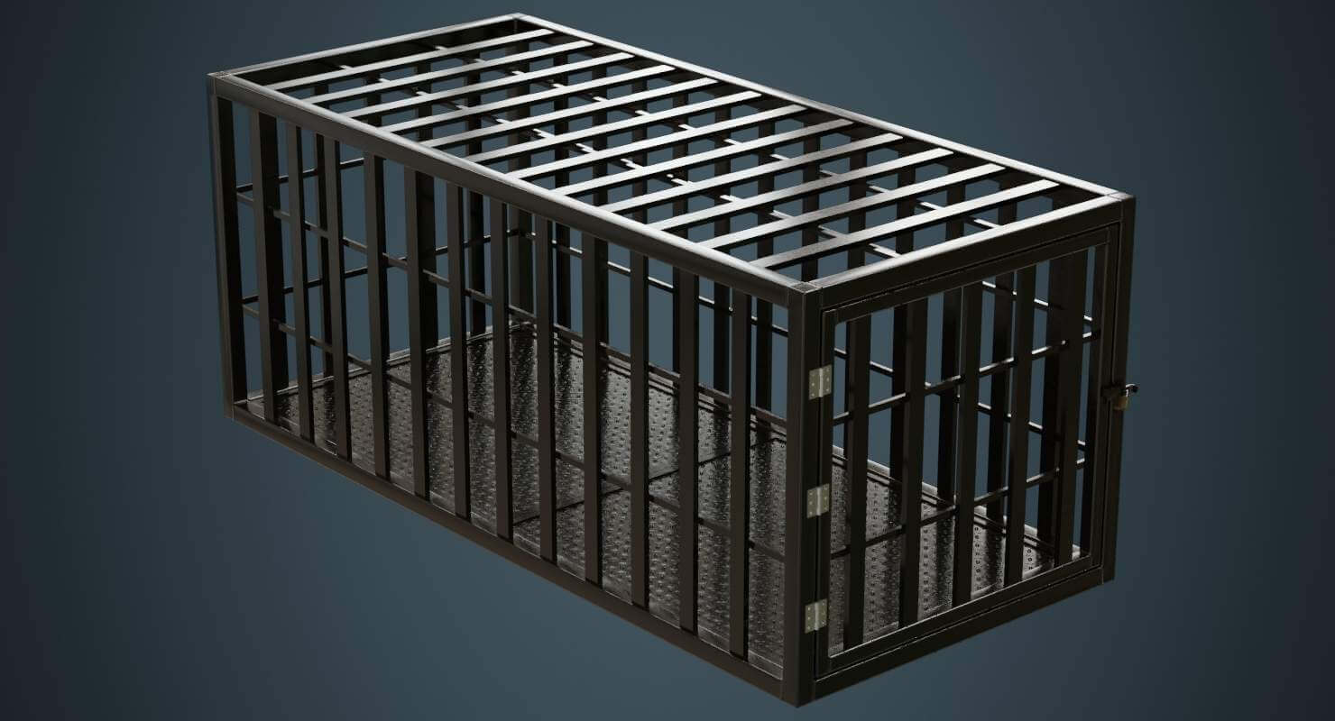 Cage 1A - 3D Model by weeray