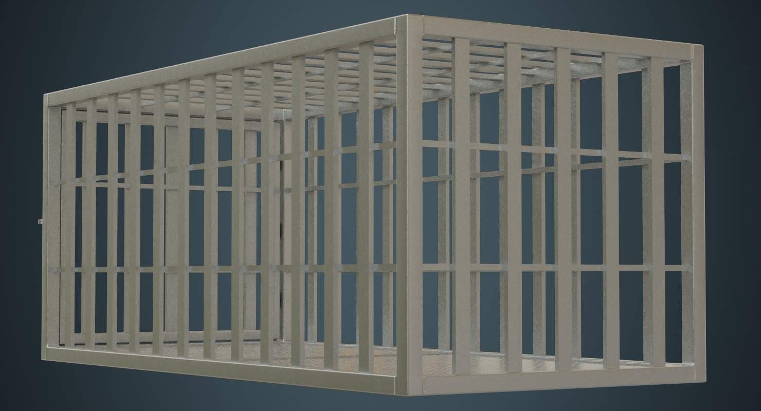 Cage 1B - 3D Model by weeray