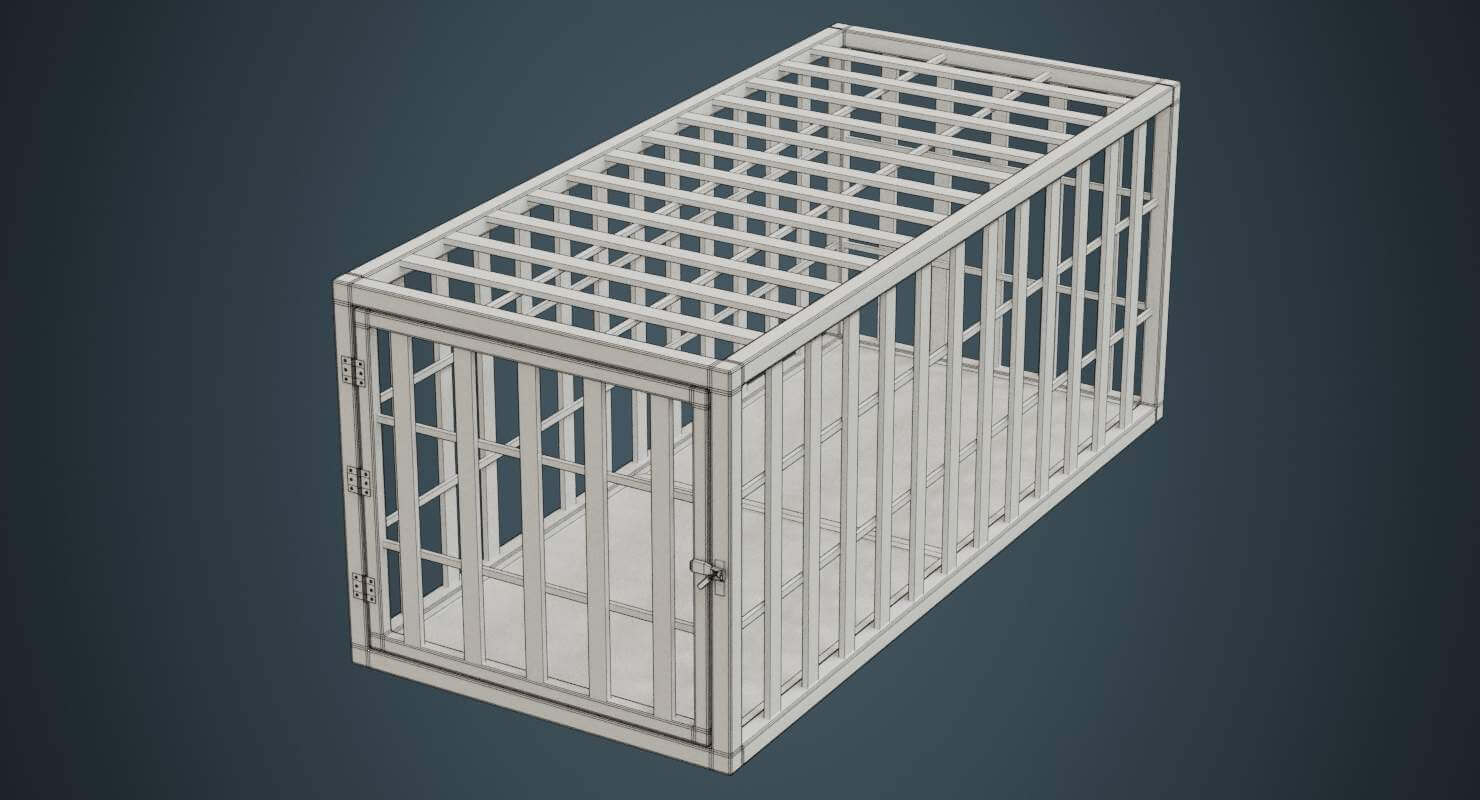 Cage 1C - 3D Model by weeray