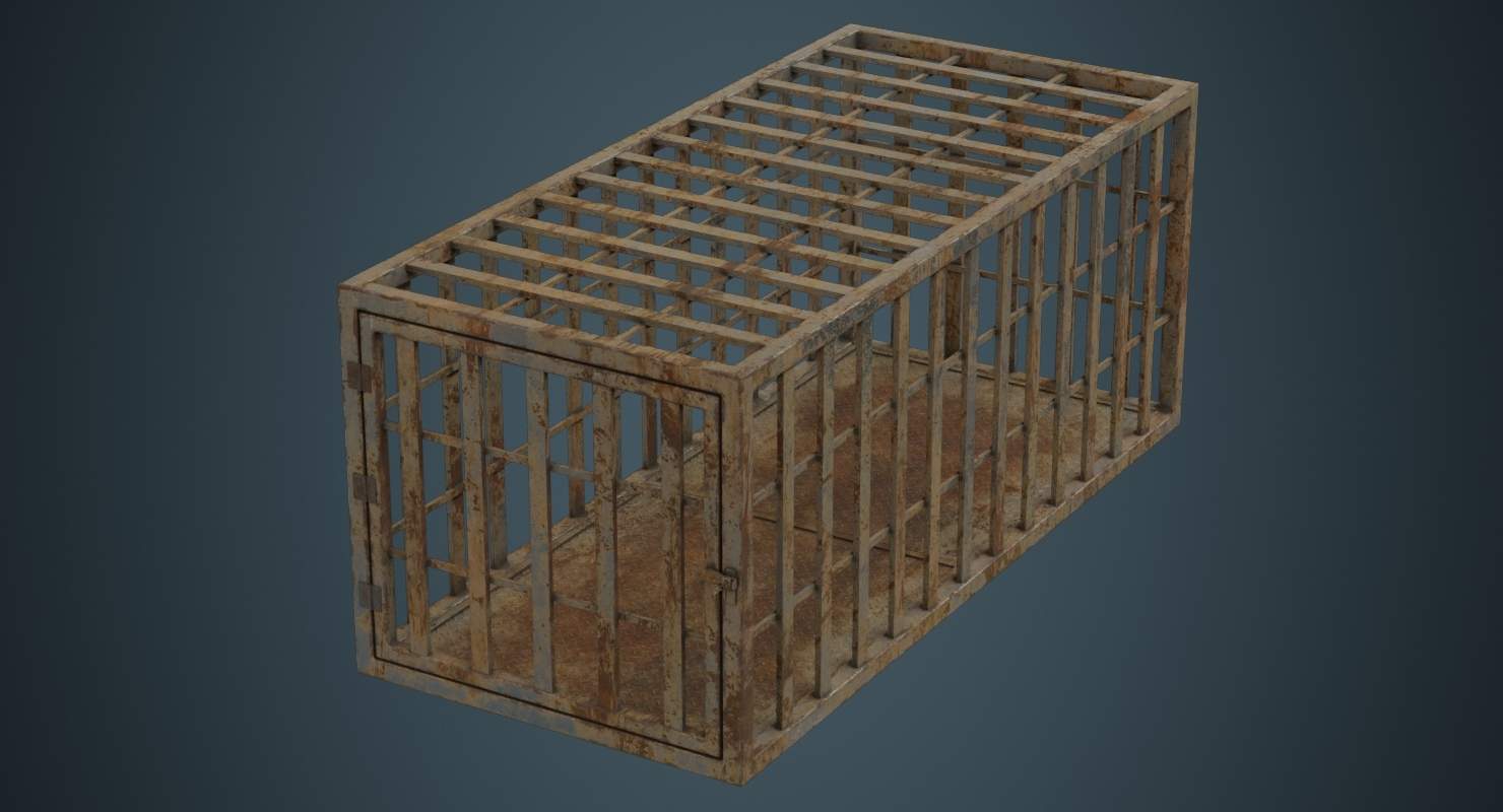 Cage 1D - 3D Model by weeray