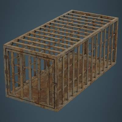 Cage 1D - 3D Model by weeray