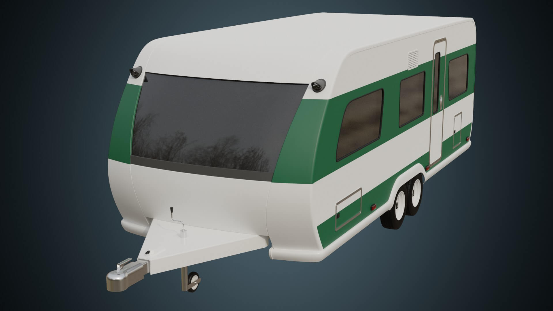 Caravan 1 Basic - 3D Model by weeray