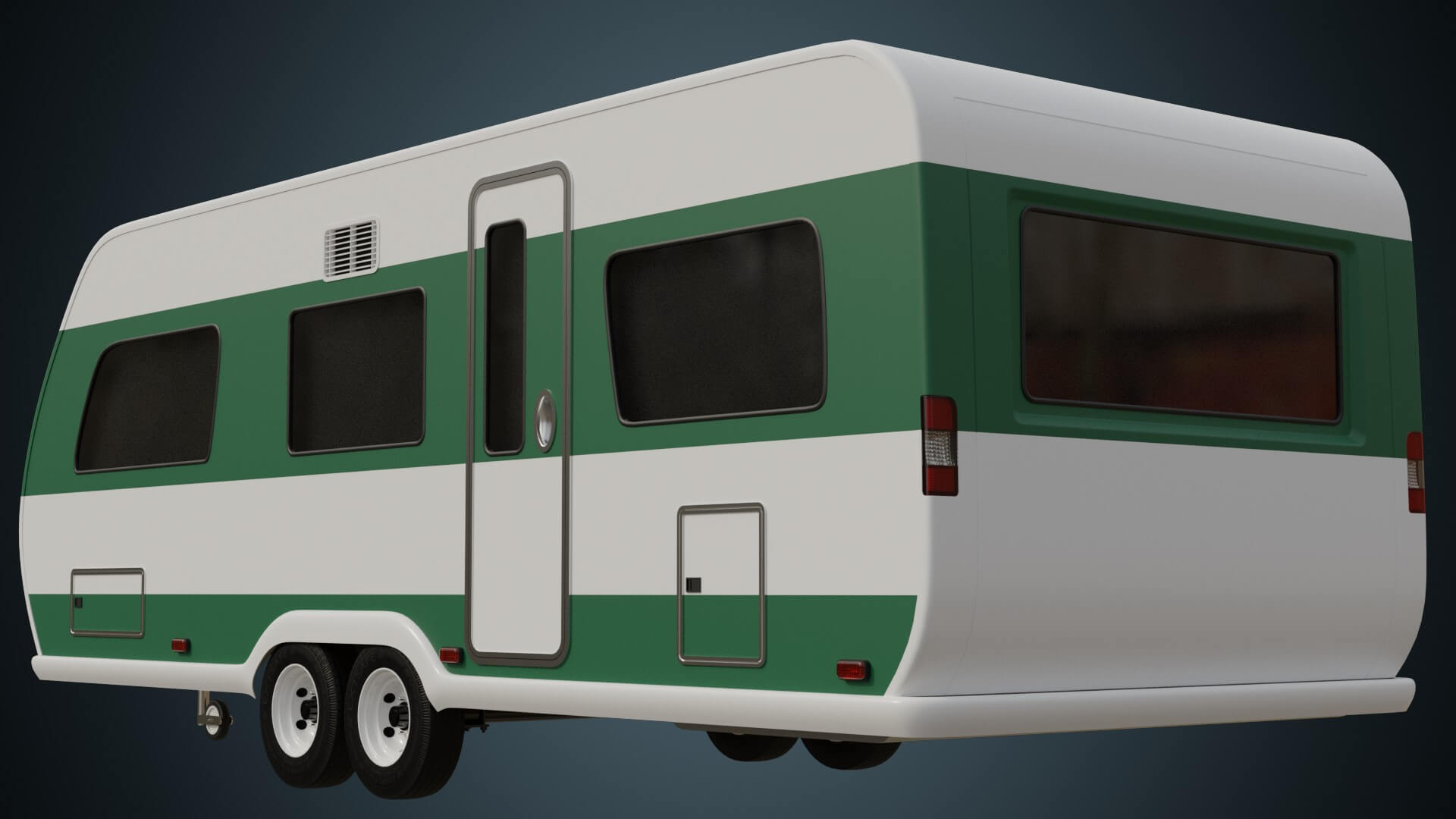 Caravan 1 Basic - 3D Model by weeray
