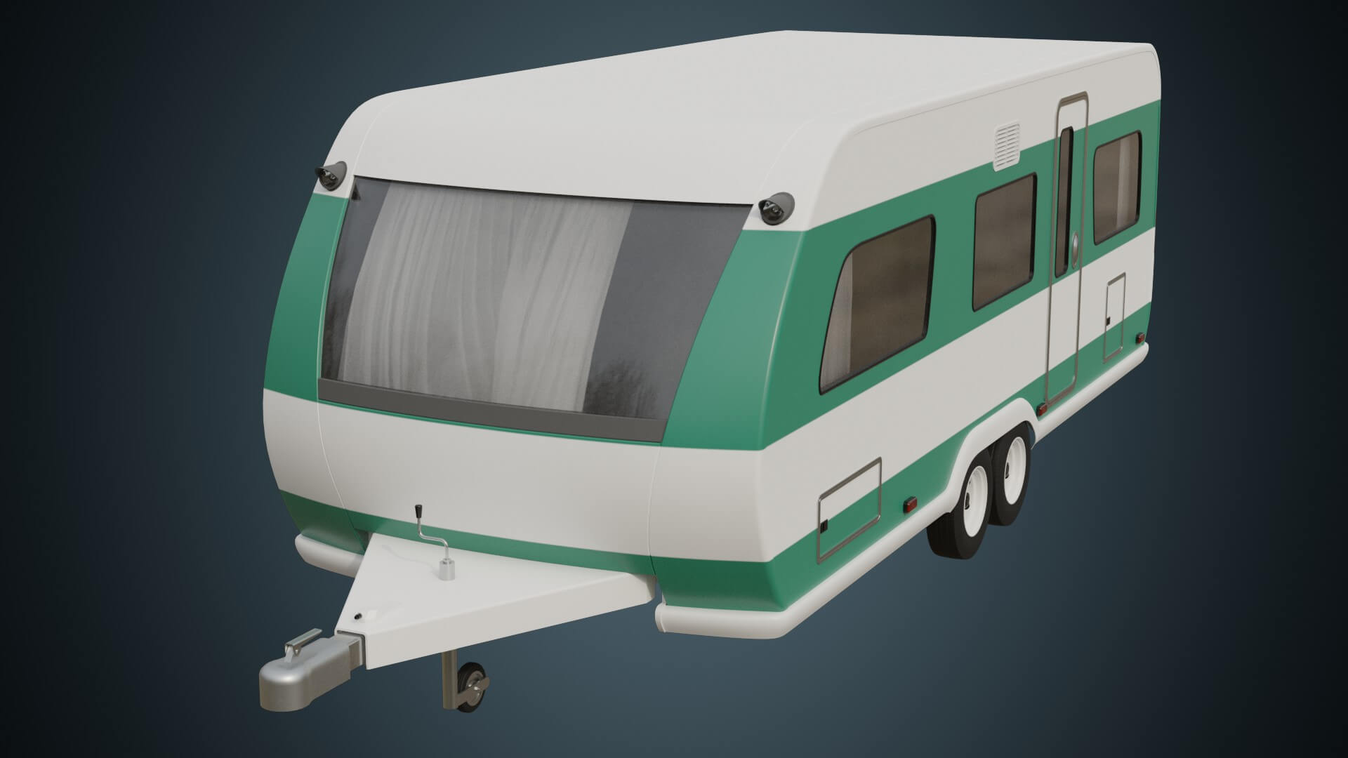 Caravan 1A - 3D Model by weeray