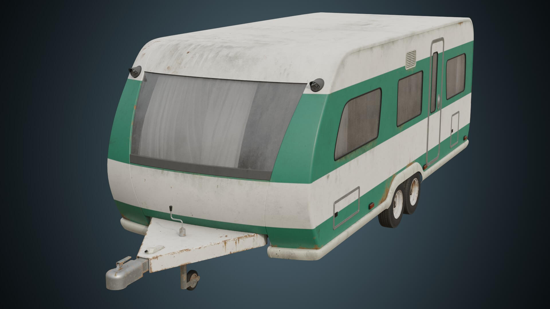 Caravan 1B - 3D Model by weeray