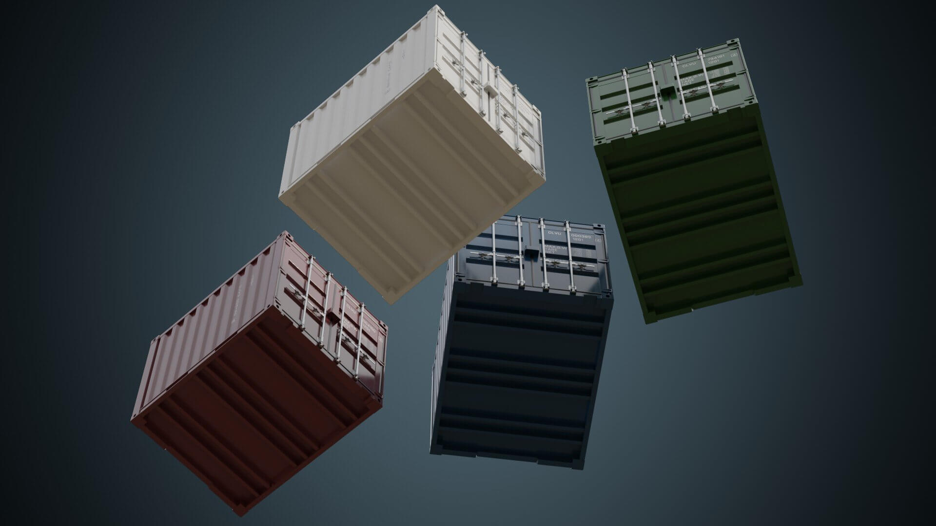 Cargo Container 5A - 3D Model by weeray