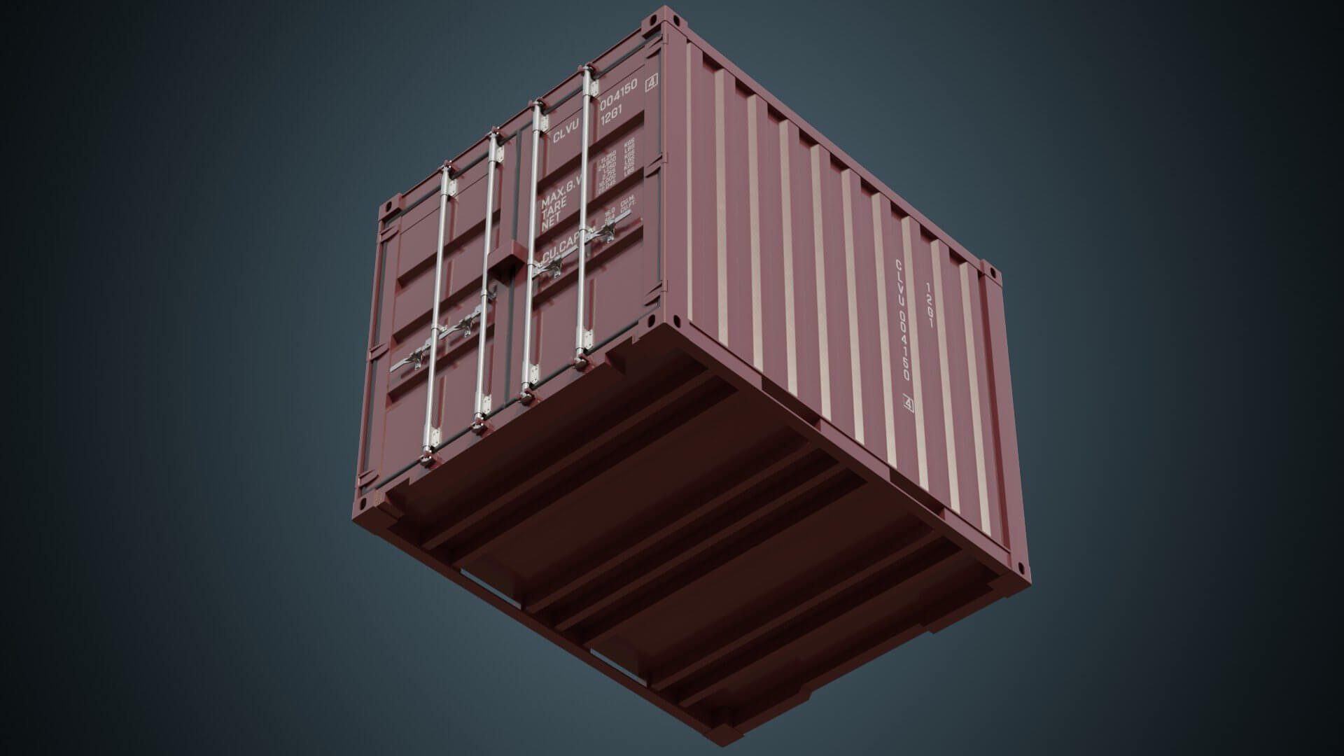 Cargo Container 5A - 3D Model by weeray