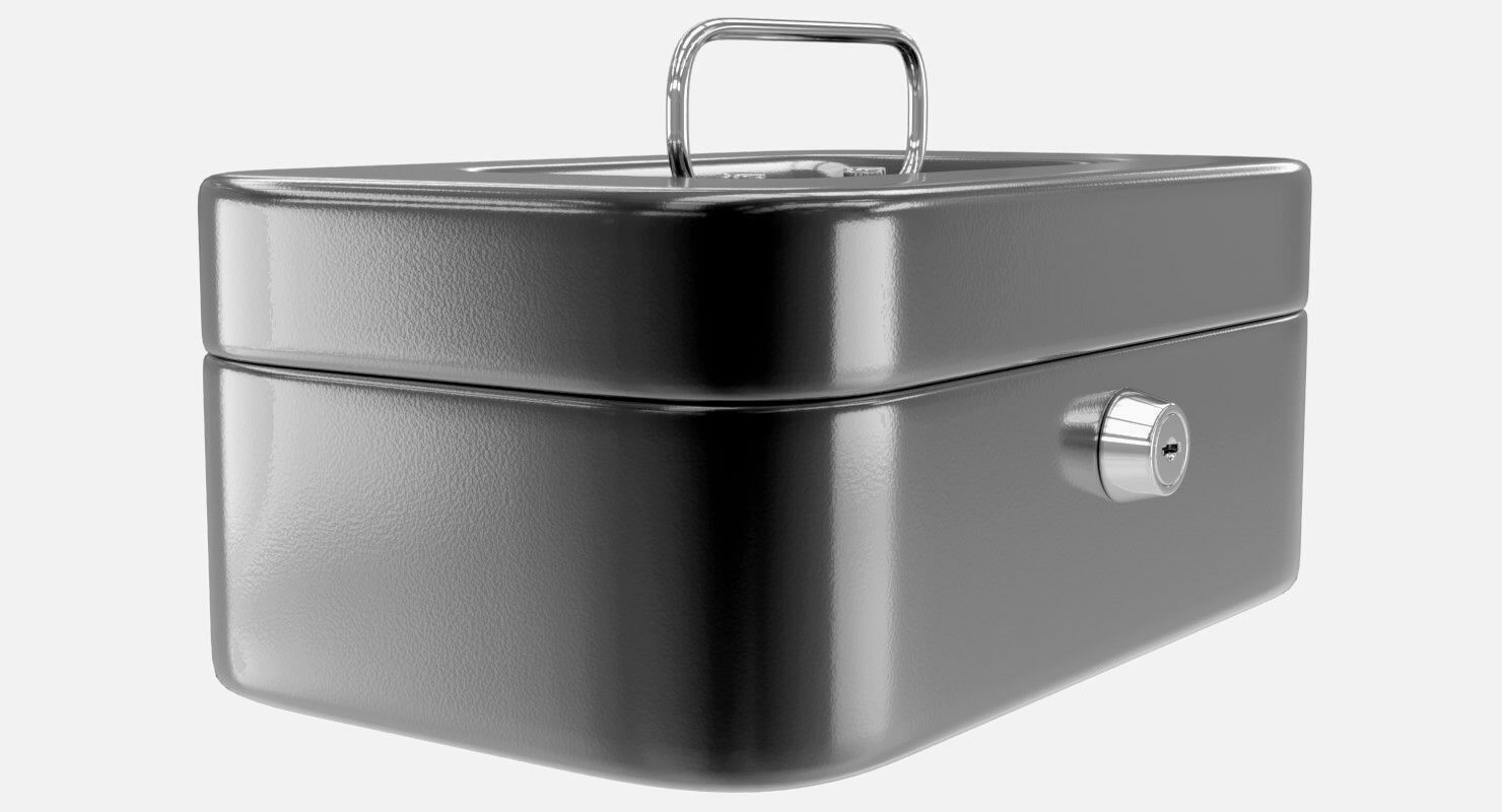 Cash Box - 3D Model by weeray