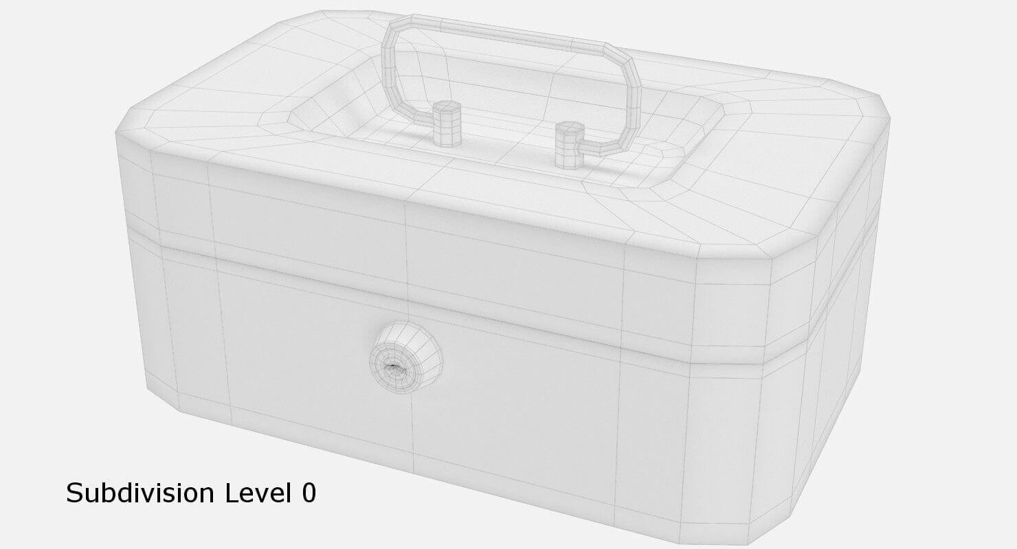 Cash Box - 3D Model by weeray