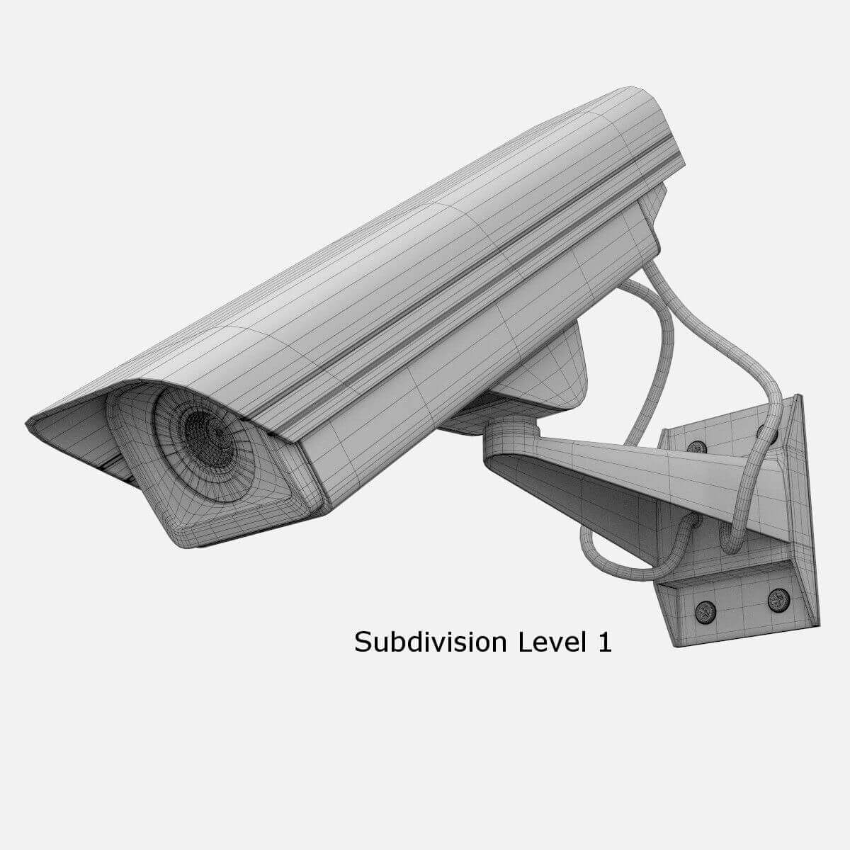 CCTV Security Camera - 3D Model by weeray