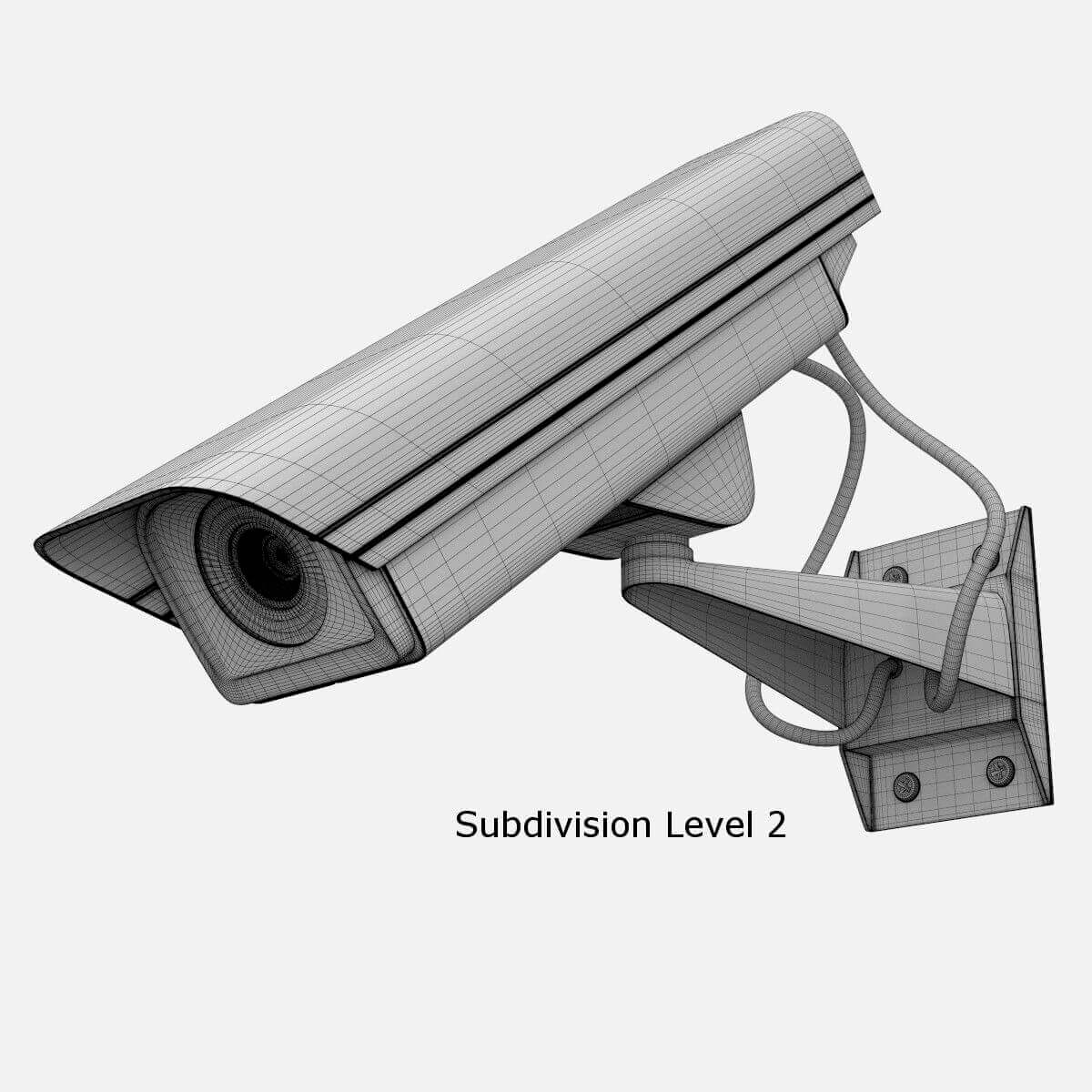 CCTV Security Camera - 3D Model by weeray