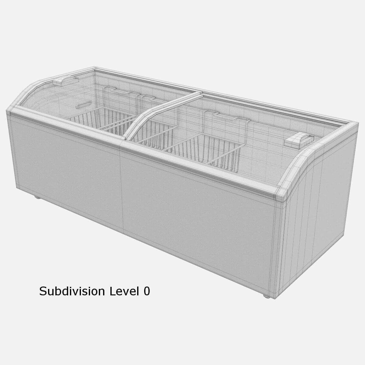 Chest Freezer - 3D Model by weeray