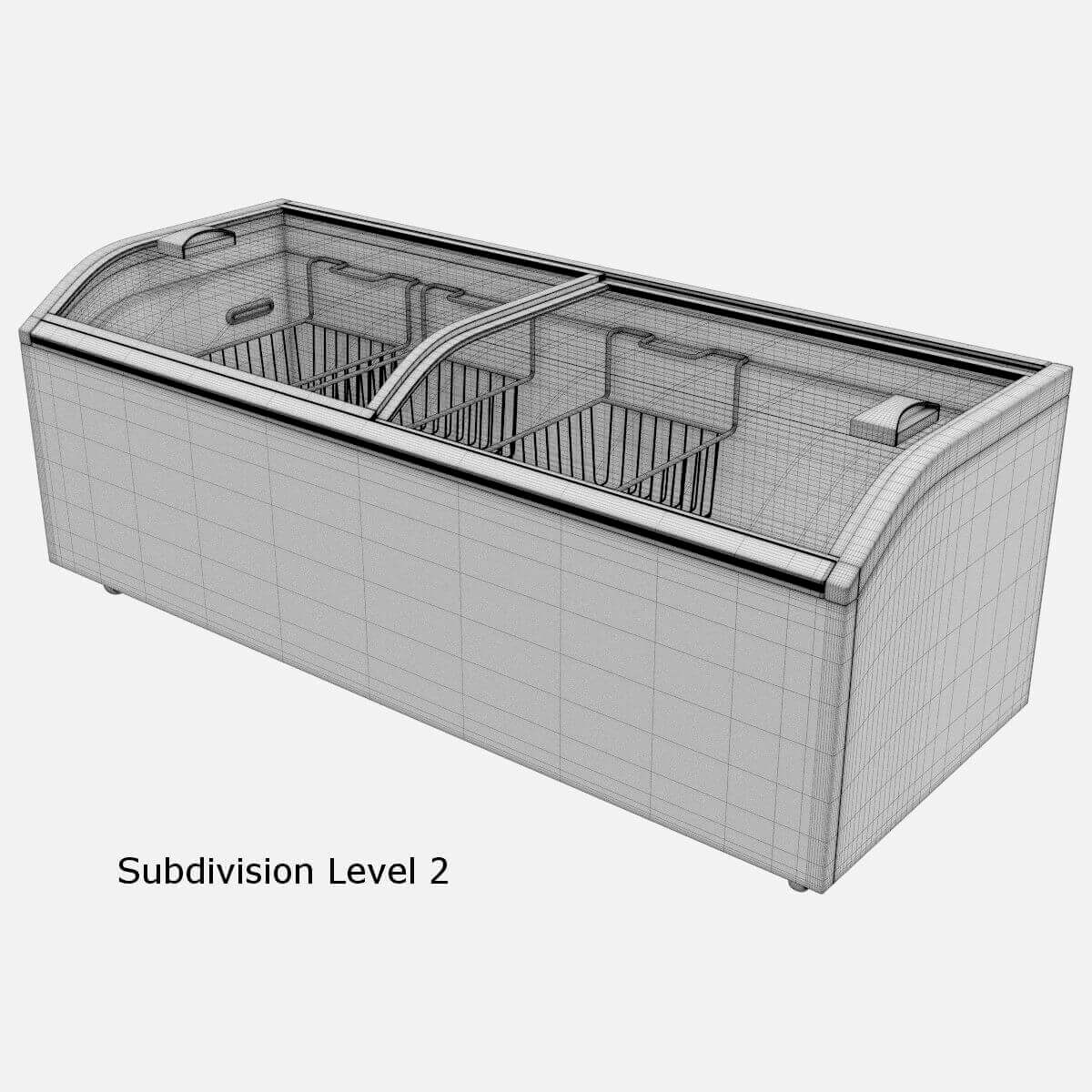 Chest Freezer - 3D Model by weeray