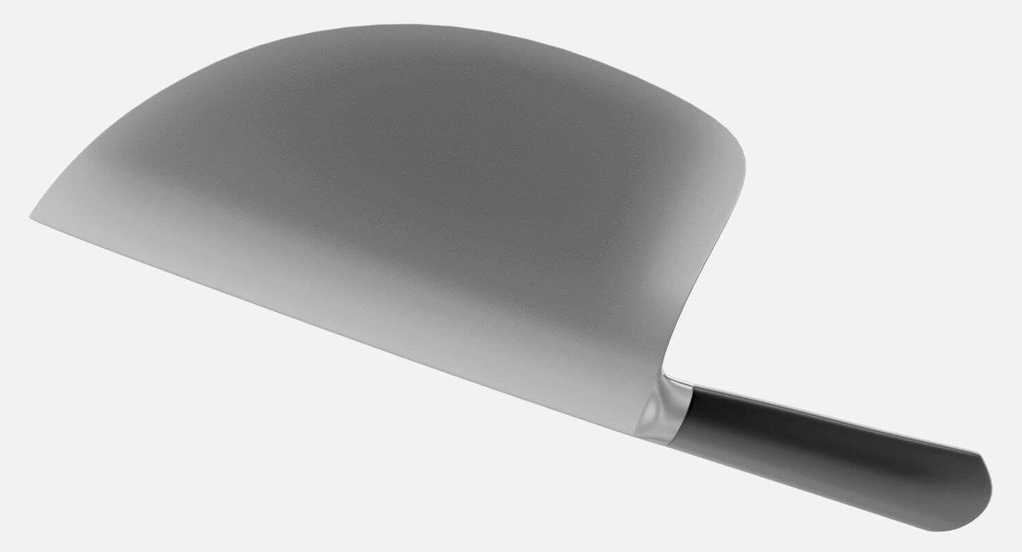 Rounded Cleaver - 3D Model by weeray