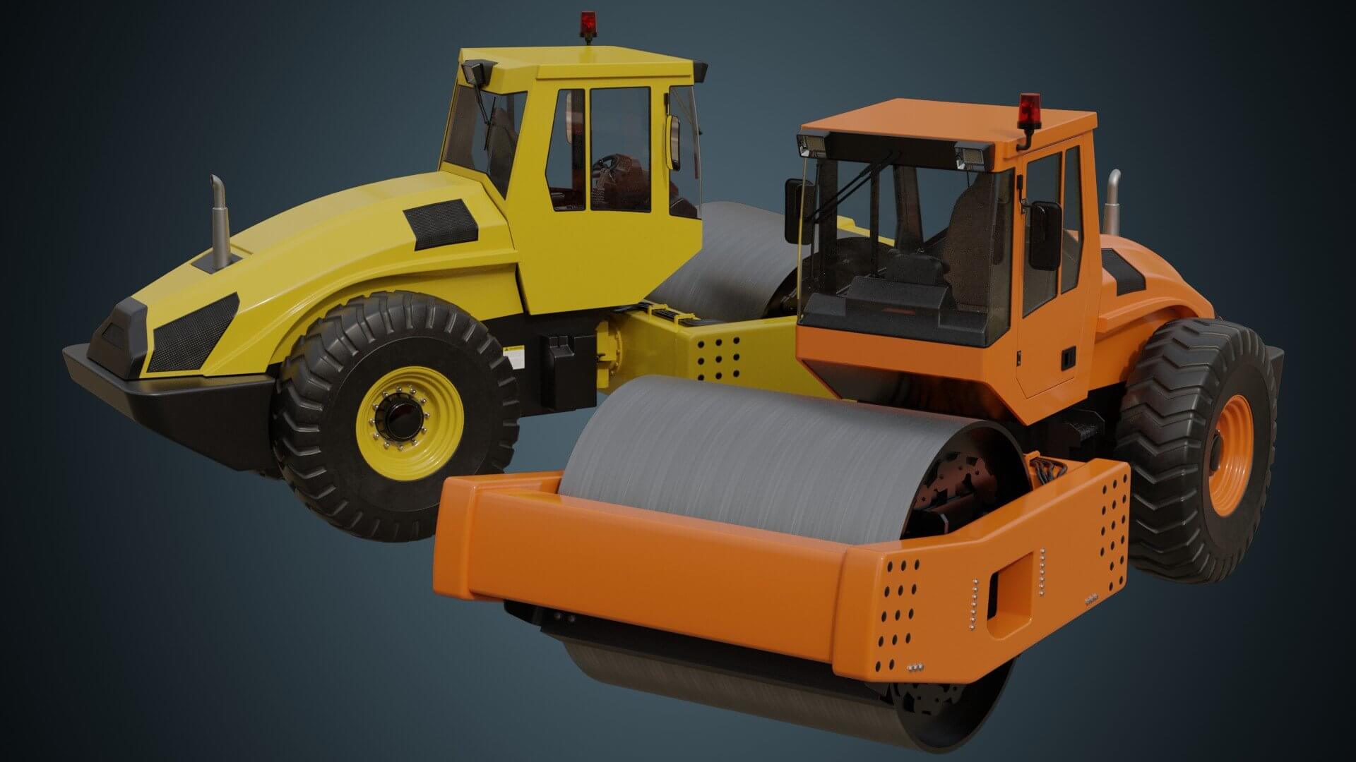 Compactor 1A - 3D Model by weeray