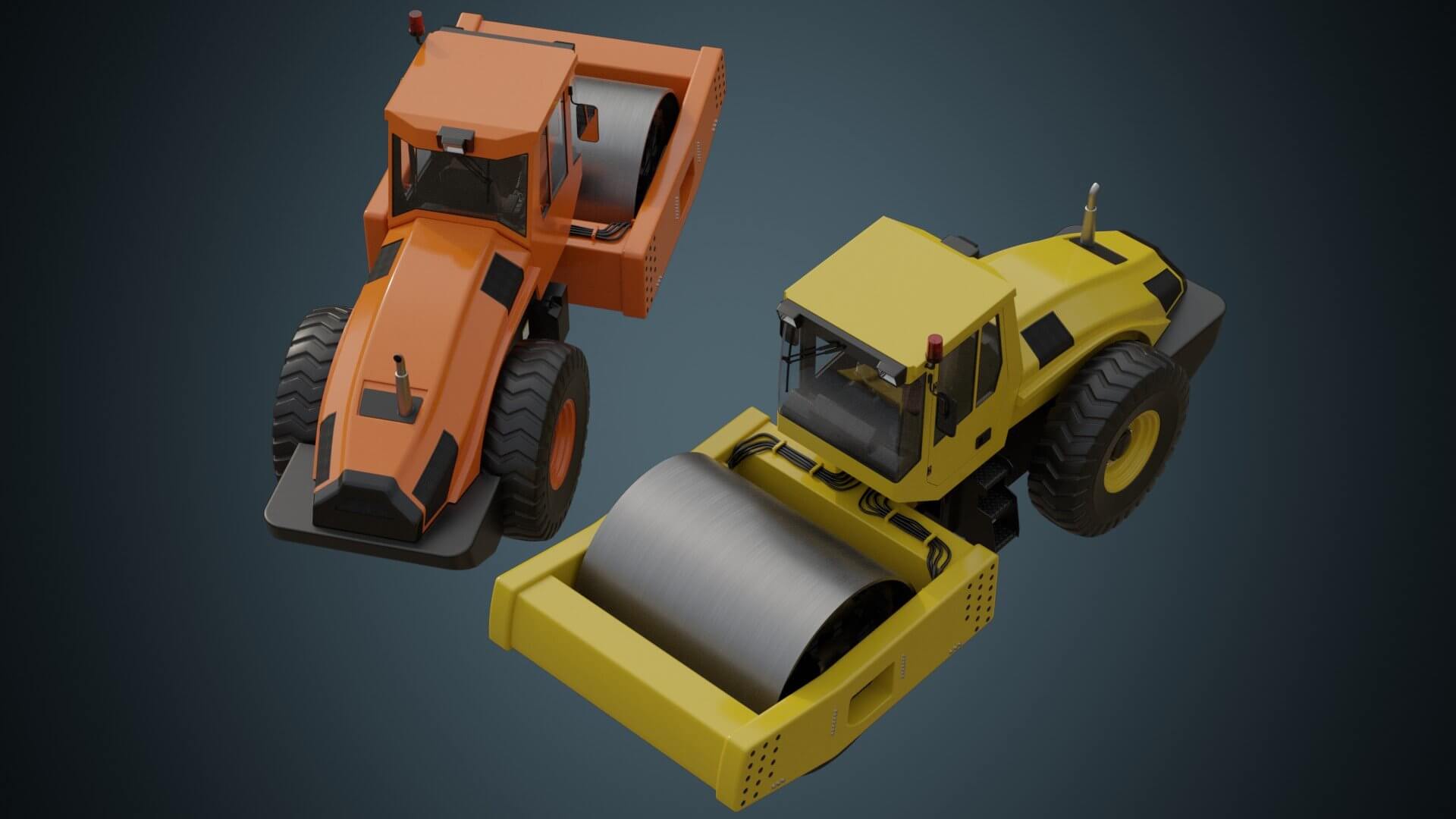 Compactor 1A - 3D Model by weeray