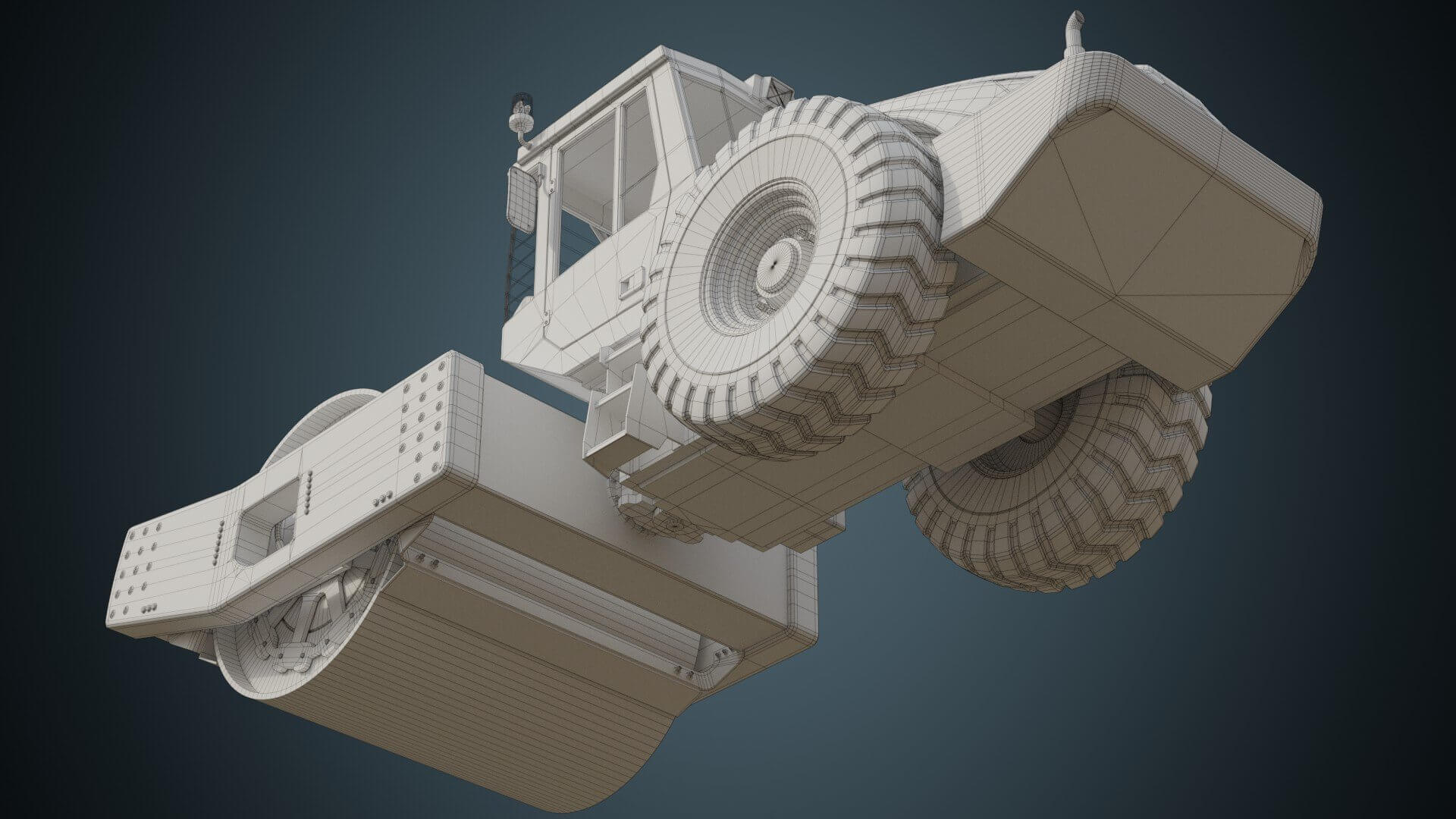 Compactor 1A - 3D Model by weeray