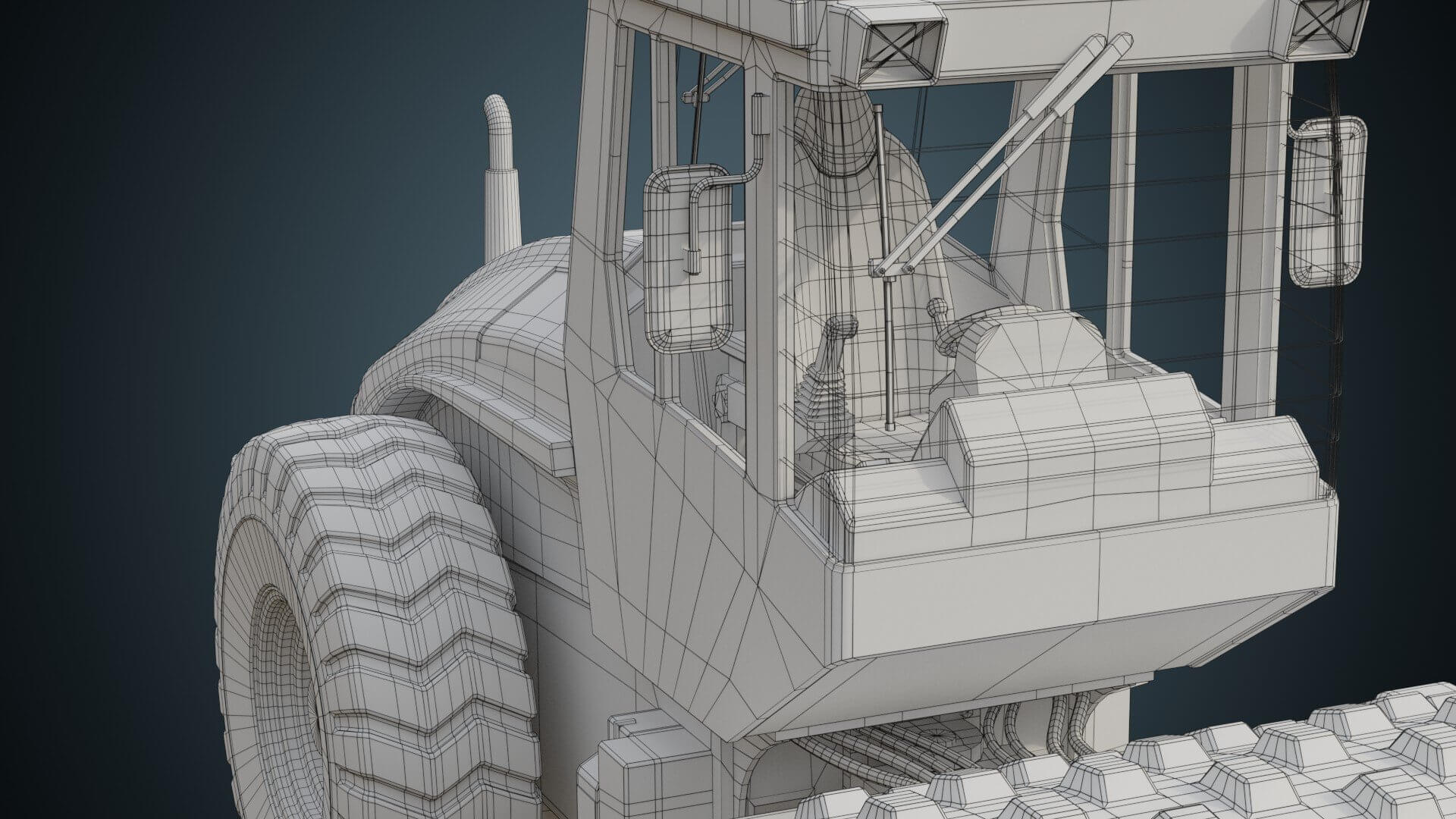 Compactor 2 Untextured - 3D Model by weeray